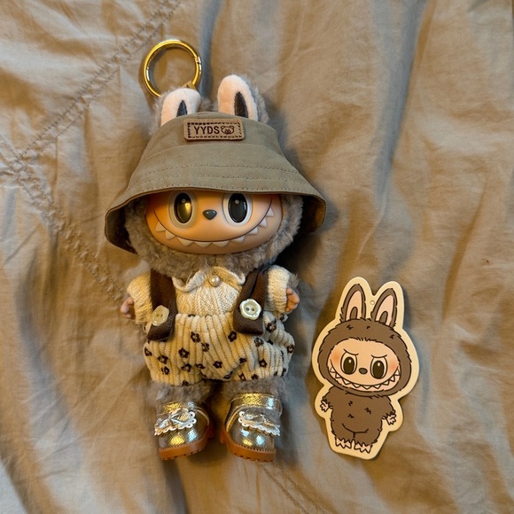 Labubu | Toys | Authentic Sesame Bean Labubu With Accessories | Poshmark